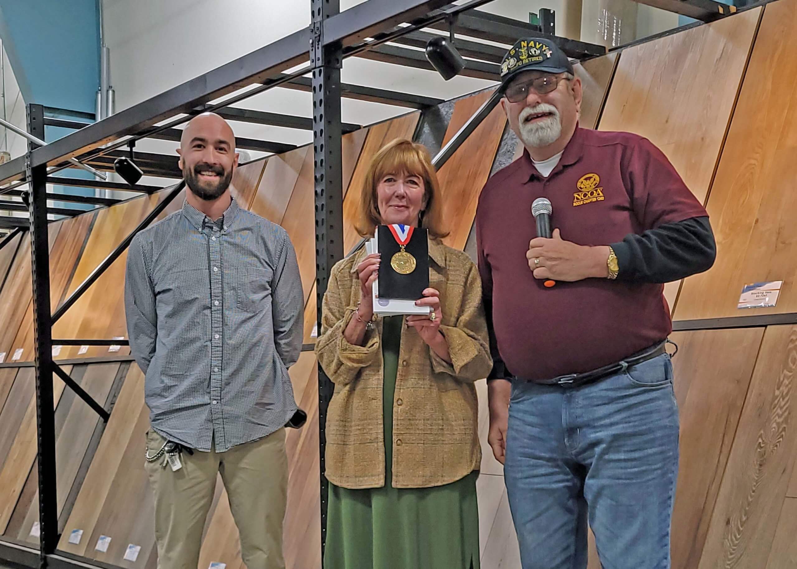 WW2 Marines honored through daughter - NCOA